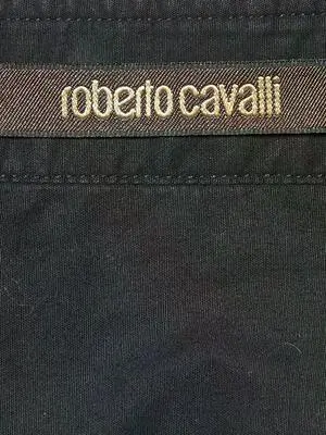 Roberto Cavalli Logo-crest Embroidered Shirt