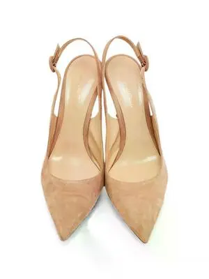 GIANVITO ROSSI Pointed-toe Slingback Pumps