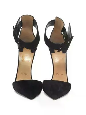 CHRISTIAN LOUBOUTIN Harler Ankle-strap Pumps