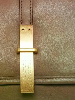 Marc Jacobs Flap Leather Clutch Bag