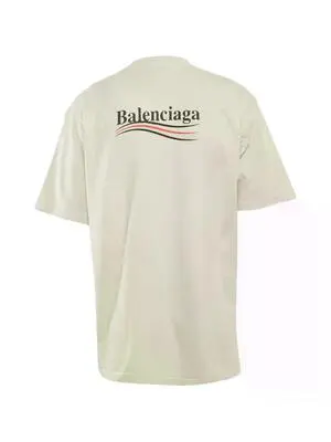 Balenciaga Political Campaign Print Short-sleeve T-shirt