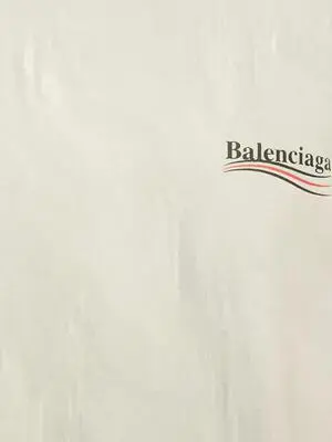 Balenciaga Political Campaign Print Short-sleeve T-shirt