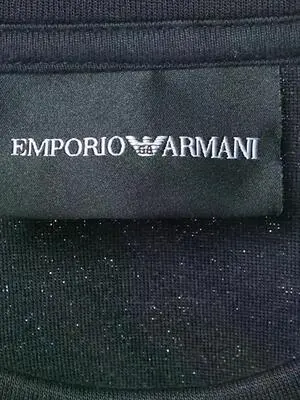 Emporio Armani Logo Embroidered Sweatshirt