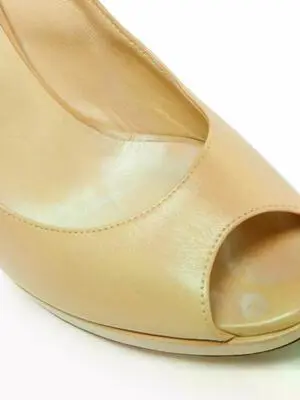 JIMMY CHOO Peep-toe Stiletto Heel Pumps