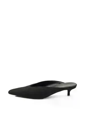 Balenciaga Knife Heeled Mules - Black