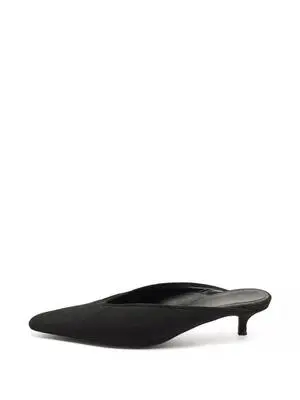 Balenciaga Knife Heeled Mules - Black