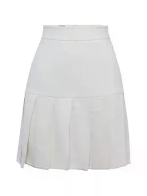Gucci Pleated Sateen Mini Skirt