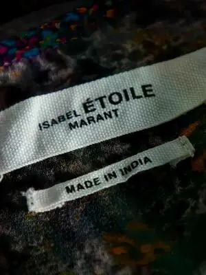 ISABEL MARANT VINTAGE Printed Ruched Dress