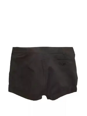 Balenciaga Pleated Mini Shorts