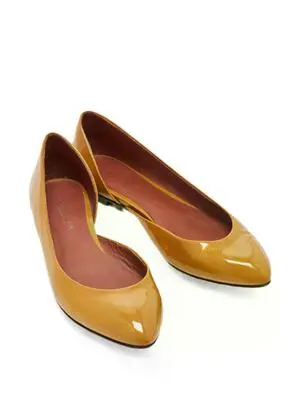Bottega Veneta Patent Leather Ballet Flats