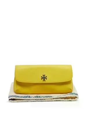 Tory Burch Diana Leather Clutch Bag