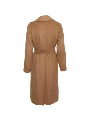 Max Mara Belted Camel Hair Coat - Brown