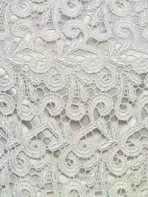 ONYX NITE Guipure-lace Mini Dress