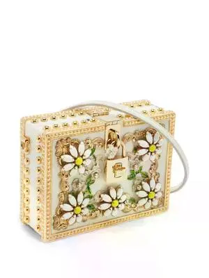 Dolce & Gabbana Locket Box Floral-motif Mini Bag