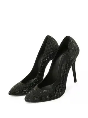 GIUSEPPE ZANOTTI Crystal-embellished Pointed-toe Pumps