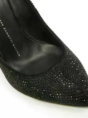 GIUSEPPE ZANOTTI Crystal-embellished Stiletto Pumps