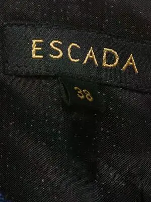 Escada Checkered Tweed Dress
