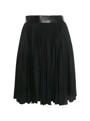 Gucci Pleated Mini Skirt - Black
