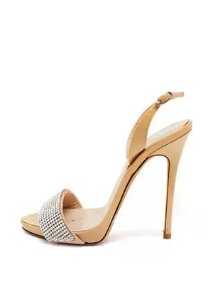 Giuseppe Zanotti Embellished Slingback Heels
