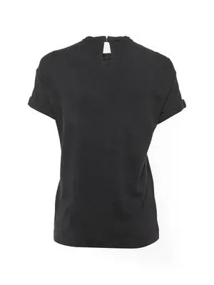 Brunello Cucinelli Monili-trim Jersey T-shirt