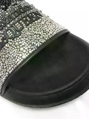 Alexander McQueen Crystal-embellished Slides