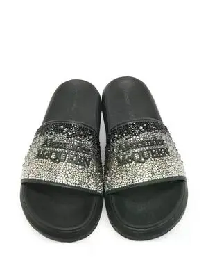Alexander McQueen Crystal-embellished Slides