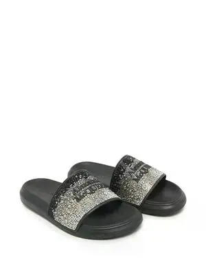 Alexander McQueen Crystal-embellished Slides