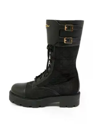 Dior D-trap Combat Boots
