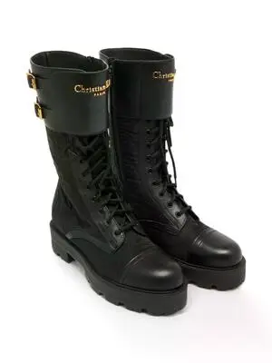 Dior D-trap Combat Boots