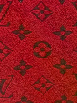 LOUIS VUITTON Logomania Monogram Scarf