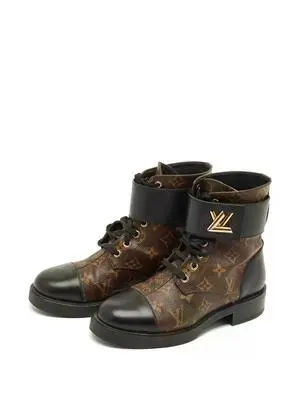LOUIS VUITTON Wonderland Ranger Monogram Ankle Boots