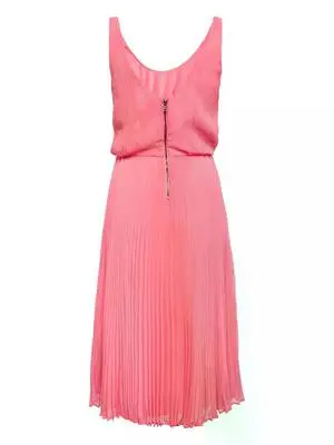 Alice + Olivia Pleated Midi Dress