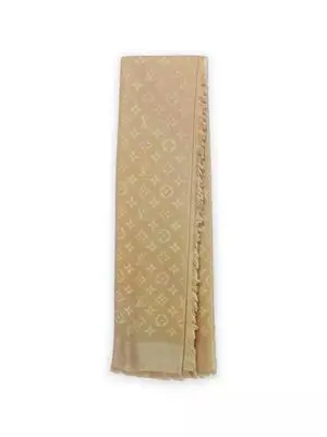 LOUIS VUITTON Monogram Shine Shawl - Neutrals