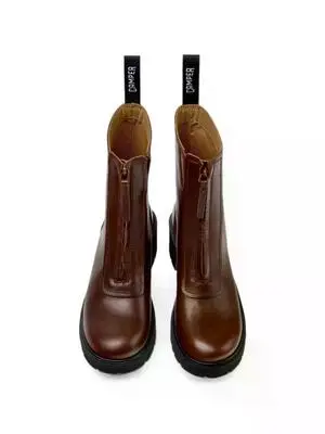 Camper Milah Zip-front Ankle Boots
