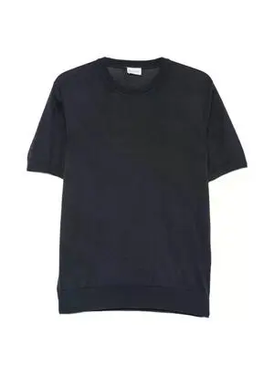 Pal Zileri Crew-neck Short-sleeve T-shirt - Blue