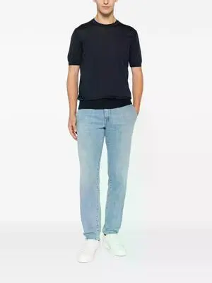 Pal Zileri Crew-neck Short-sleeve T-shirt