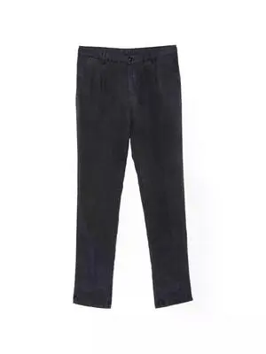 Pal Zileri Straight-leg Pleated Trousers - Blue