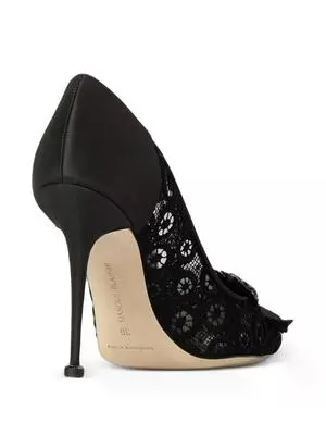 Manolo Blahnik Danceny Embellished Pumps
