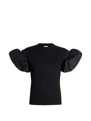 PATOU Faille-sleeve T-shirt
