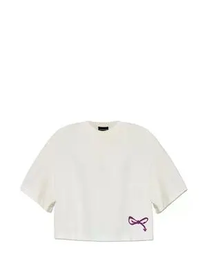 Emporio Armani Logo-print Oversized T-shirt - White