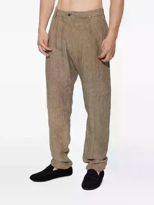 Emporio Armani Stitched-seam Trousers
