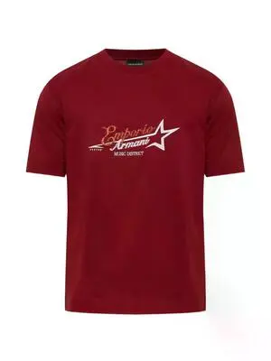 Emporio Armani Embroidered Logo T-shirt