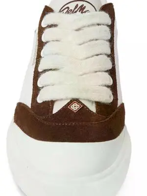 Casablanca Del Mar Leather Sneakers
