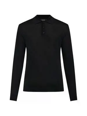 Dsquared2 Button-down Polo-collar Sweater