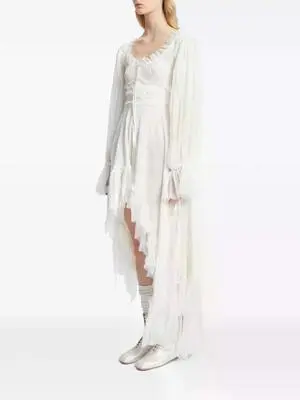 ANN DEMEULEMEESTER Giti Ruffled Asymmetric Dress