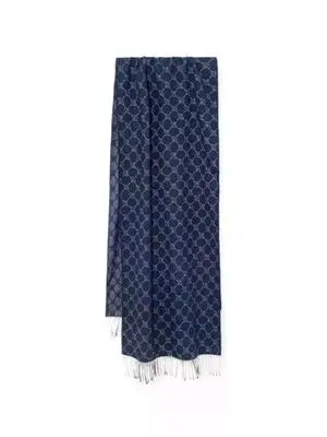 JOOP! Fabio Fringed-trims Knitted Cotton Scarf