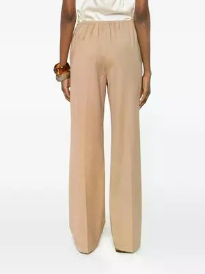 FORTE_FORTE Bead-embellished Wide-leg Trousers