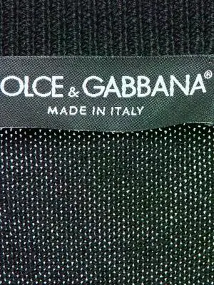 Dolce & Gabbana Dg Logo V-neck Sweatshirt