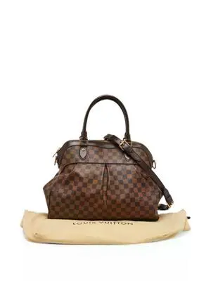 LOUIS VUITTON 2010 Gm Trevi Damier Ebene Handbag