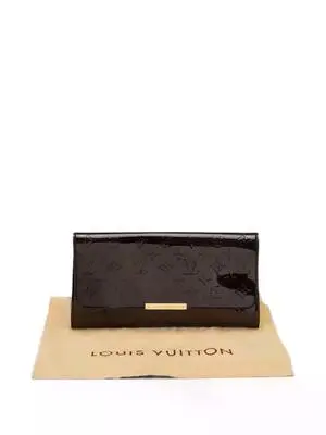 LOUIS VUITTON 2011 Amarante Monogram Vernis Robertson Clutch Bag